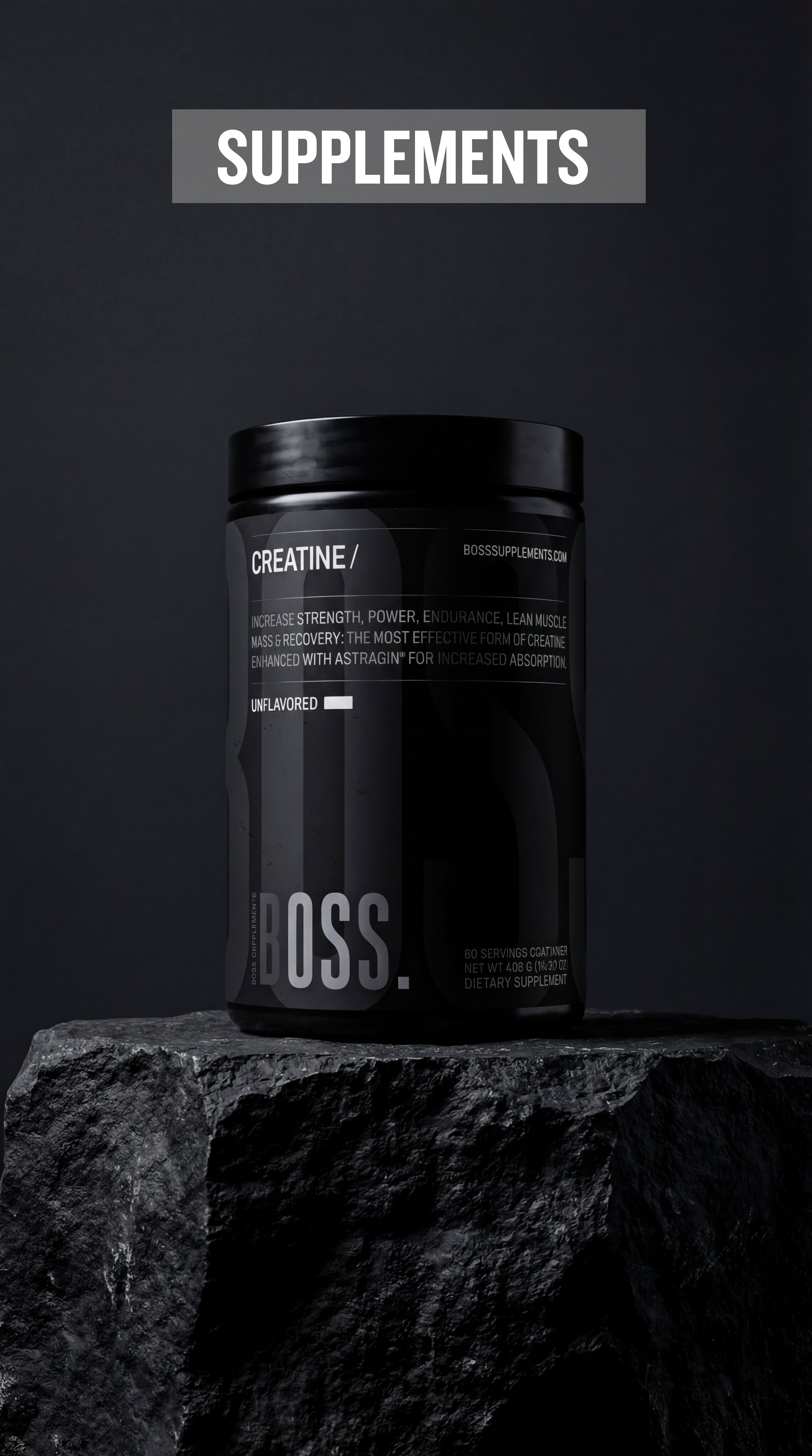 BOSS Supplements - Nutrition.Performance.Vitamins